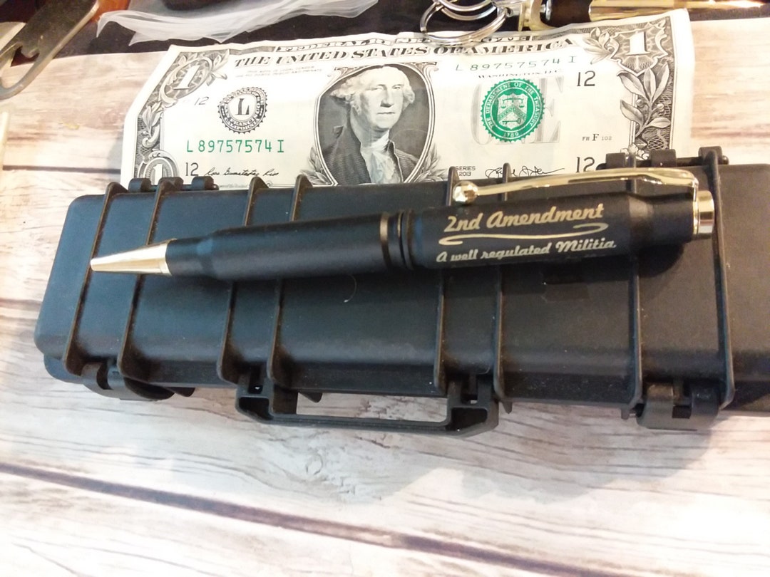 2nd Amendment Bullet Pen Gift for Men HKC - Etsy