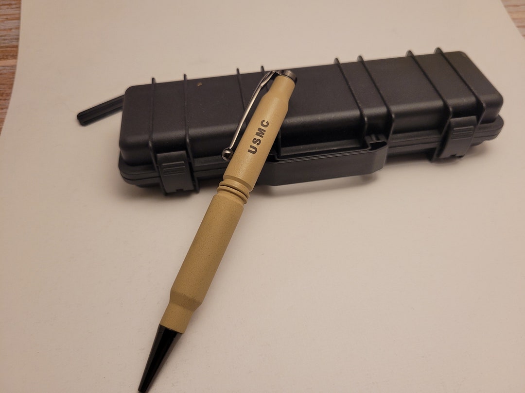 Desert Tan Marines USMC 308 Cal Bullet Pen Valentines Gift for Men ...