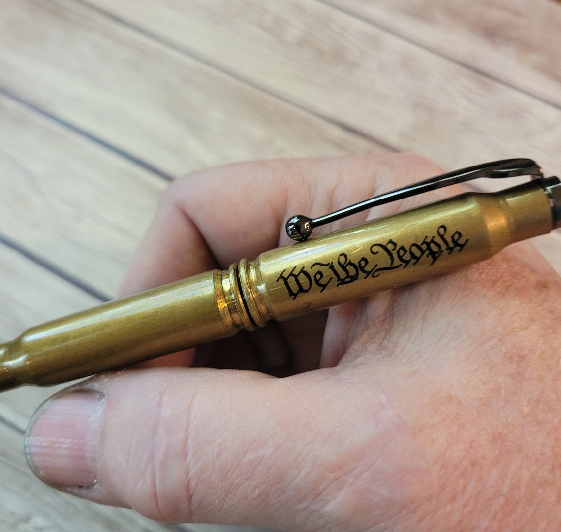 We the People Set - Bullet Pen/opener Set | Groom Groomsman Gift ...