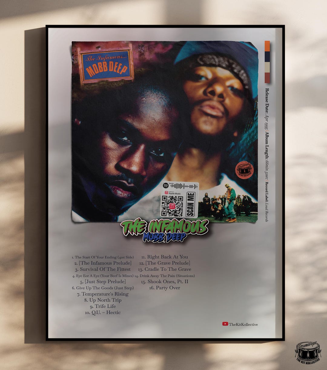 Mobb Deep | the Infamous Poster | Album Poster Print | Album Cover ...