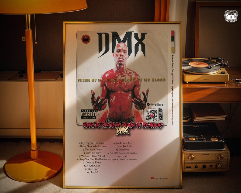DMX | Flesh of My Flesh, Blood of My Blood Poster | Album Poster Print ...