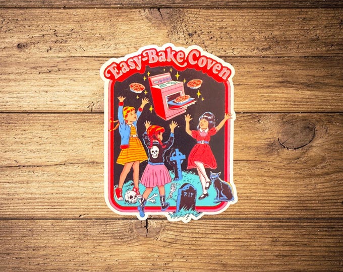Easy Bake Coven Sticker, Vinyl Decal, Waterproof Sticker, 90s Nostalgia ...