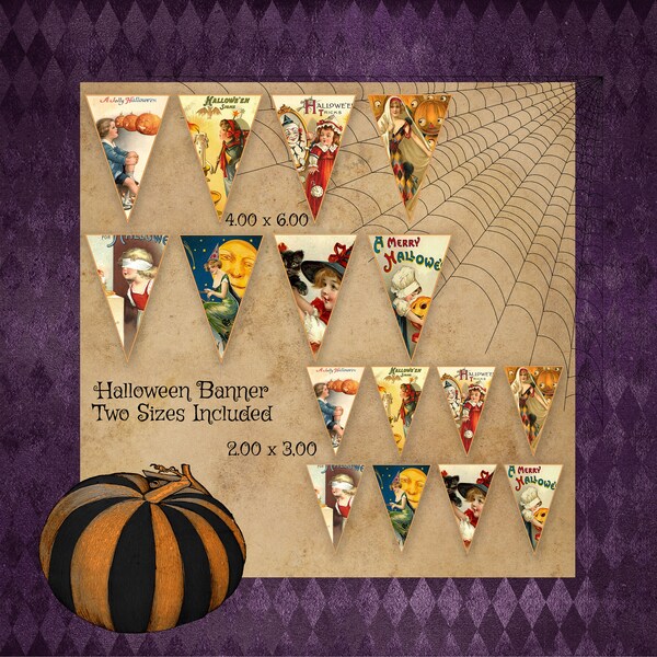 Halloween Banner - Etsy