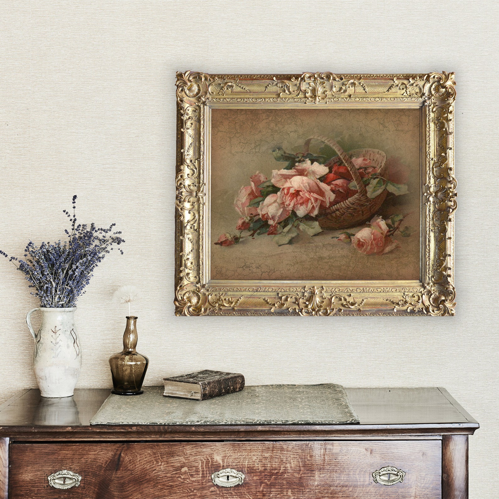 Shabby Chic, Roses, Victorian, Romantic, Vintage, Printable, Digital ...