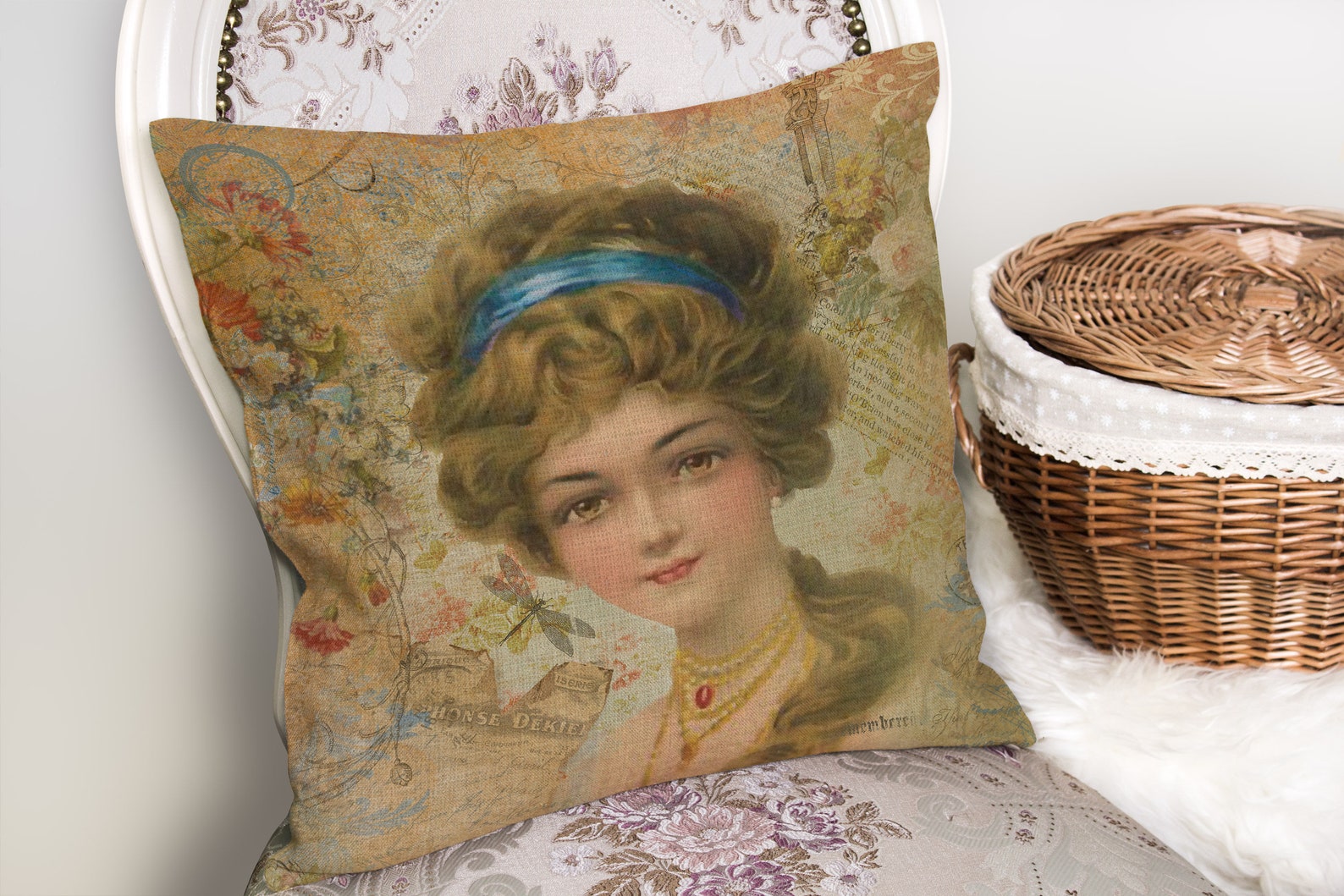 Victorian Edwardian Lady Shabby Chic Vintage Instant - Etsy