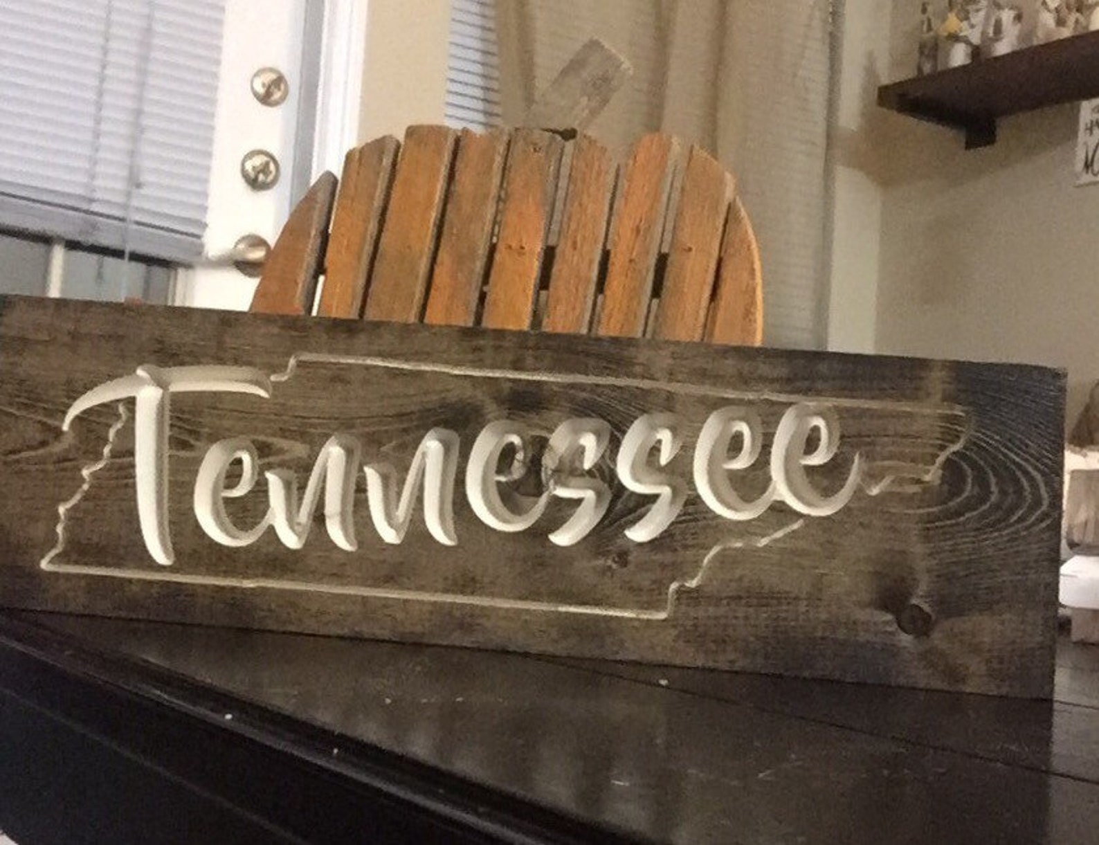 Tennessee Wooden Sign, Wall Art, Tennessee Sign, Nashville, Desktop Art ...