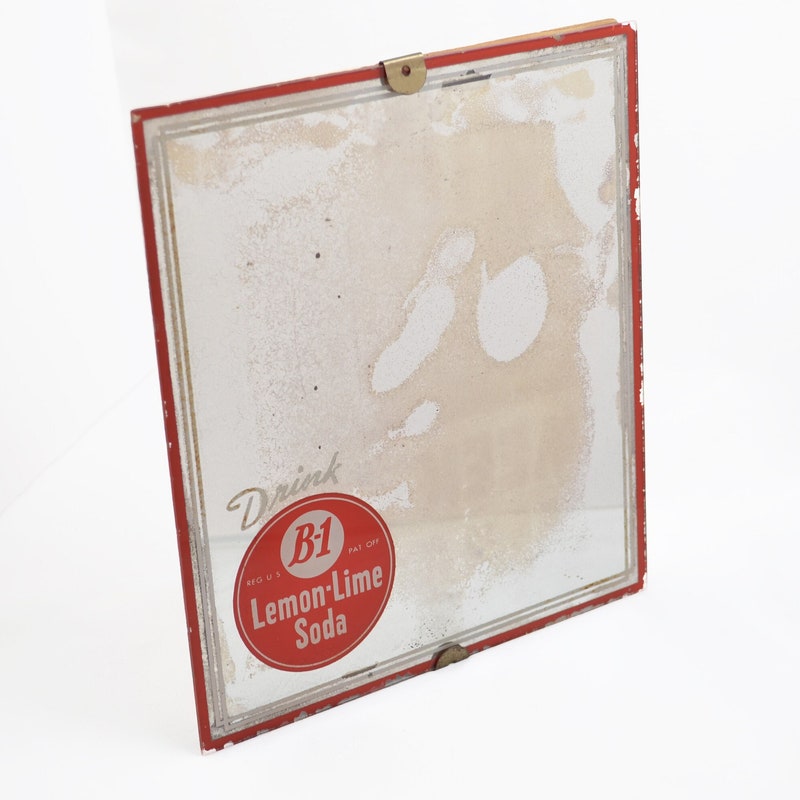 Antique Advertising Mirror - Etsy