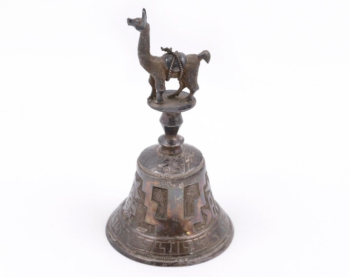 Vintage Sterling Silver Llama Alpaca Bell - Peruvian Sterling by MML ...