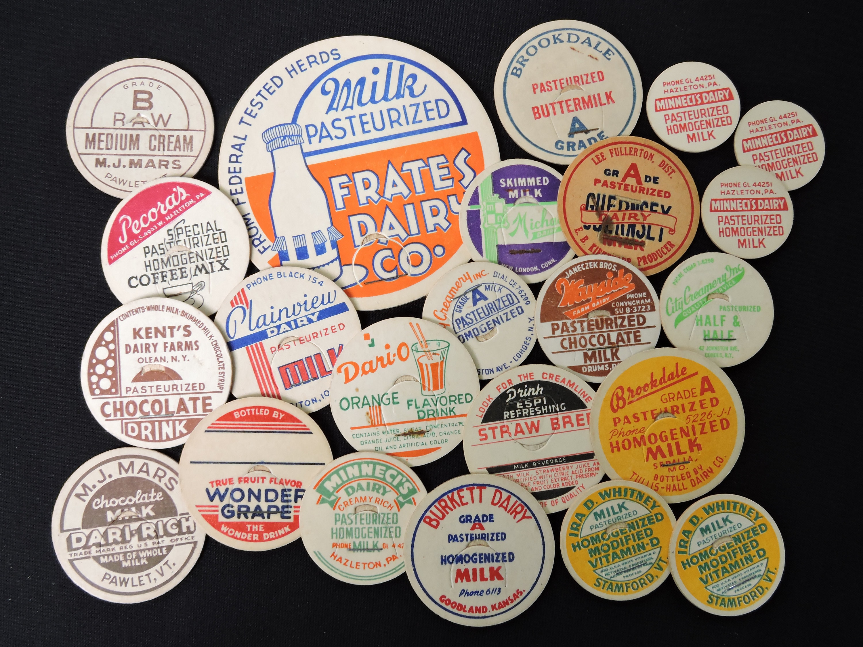 Chocolate Milk Lids