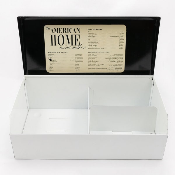 Retro Recipe Box - Etsy