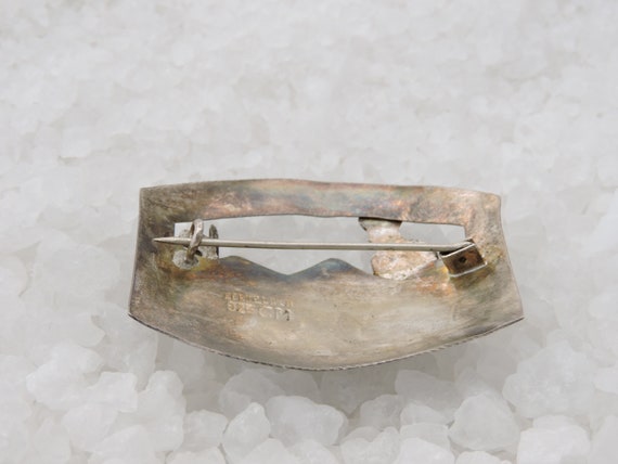 Vintage 1960's Peru Sterling Silver Alpaca and Herder… - Gem