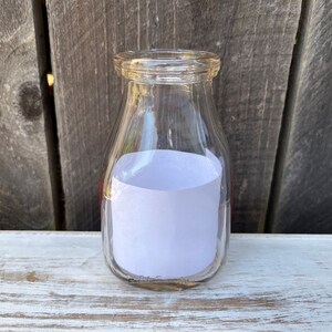 Vintage Cole Farm Dairy Half Pint Square Glass Bottle Biddleford, Maine ...