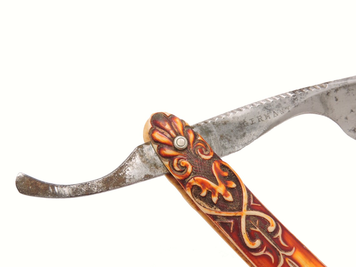 Antique c.1900's B&H Best Straight Razor by Eclipse | Etsy