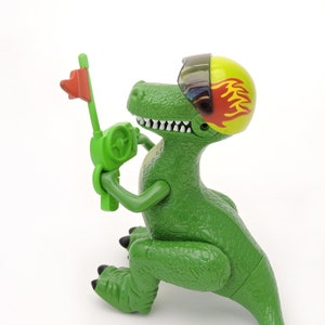 Vintage 1998 Toy Story Racer Rex and RC Action Figure Rex With Car - Etsy