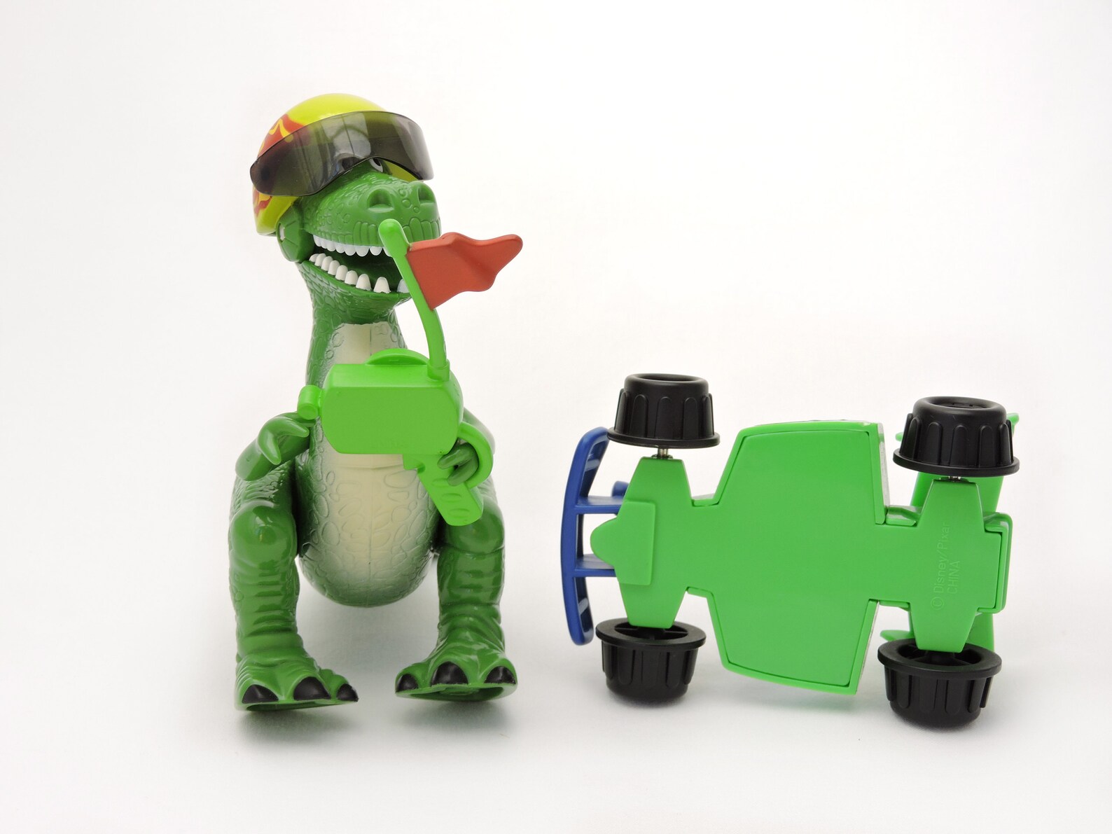 Vintage 1998 Toy Story Racer Rex and RC Action Figure Rex - Etsy