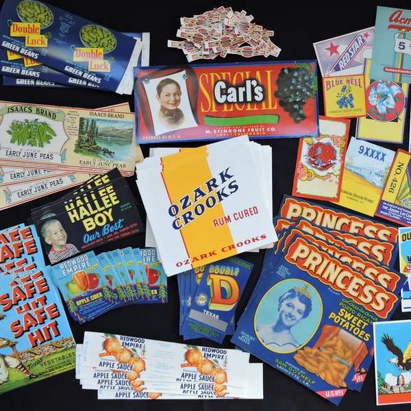 Fruit Crate Label - Etsy