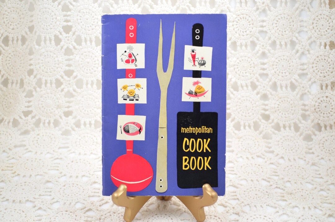 Vintage 1957 Metropolitan Cook Book Recipes Advertising 56 Page ...