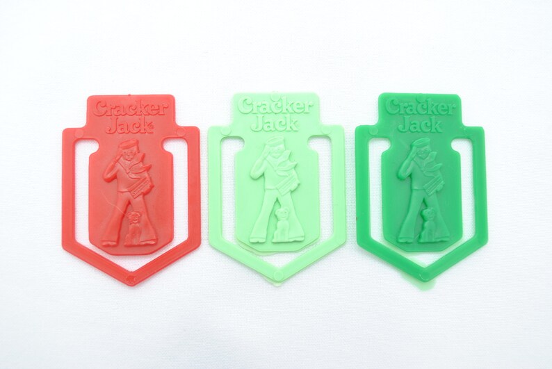 Vintage 1970's Cracker Jack Bookmark Prizes Lot of 10 | Etsy