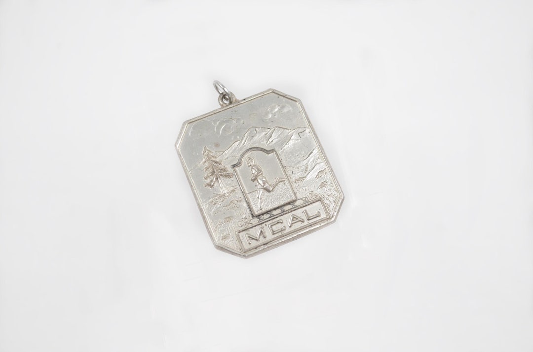 Vintage MCAL Running Medal 1960's 2nd Place Class B Relay Race 1320 ...