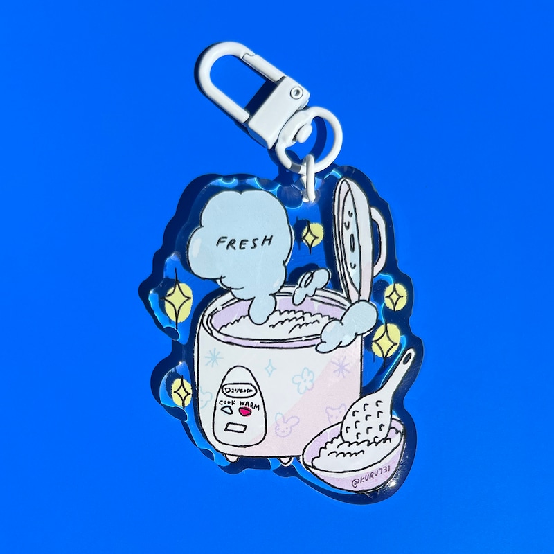 Acrylic Keychain - Etsy