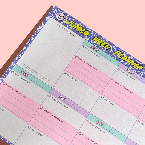 One Week at A Time Weekly Planner - Etsy