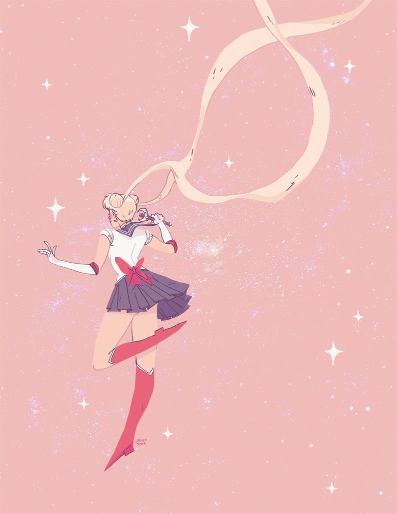 Sailor Moon Print Etsy