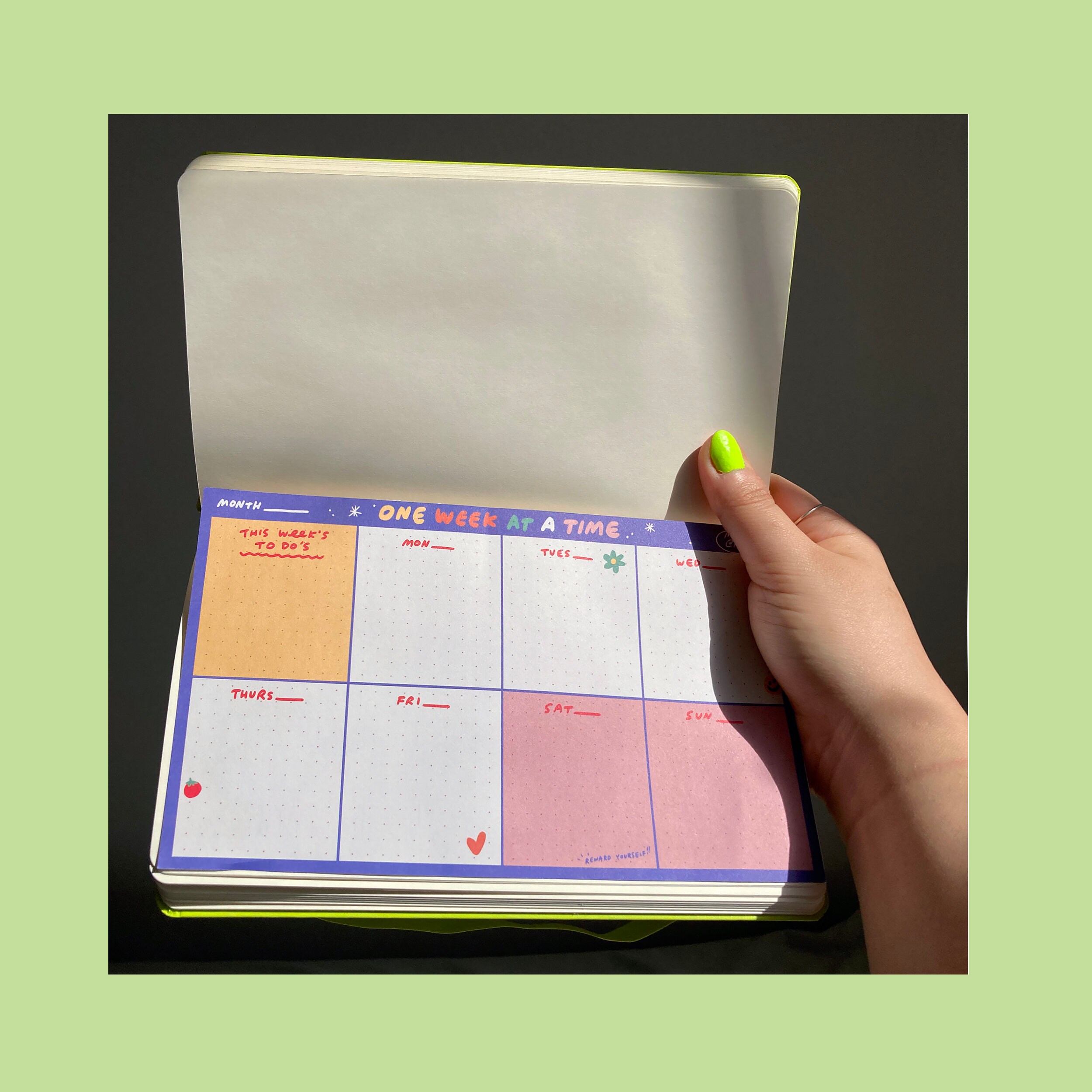 One Week at A Time Weekly Planner | Etsy