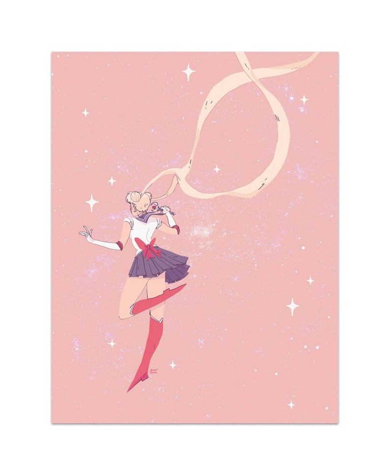 Sailor Moon Print Etsy