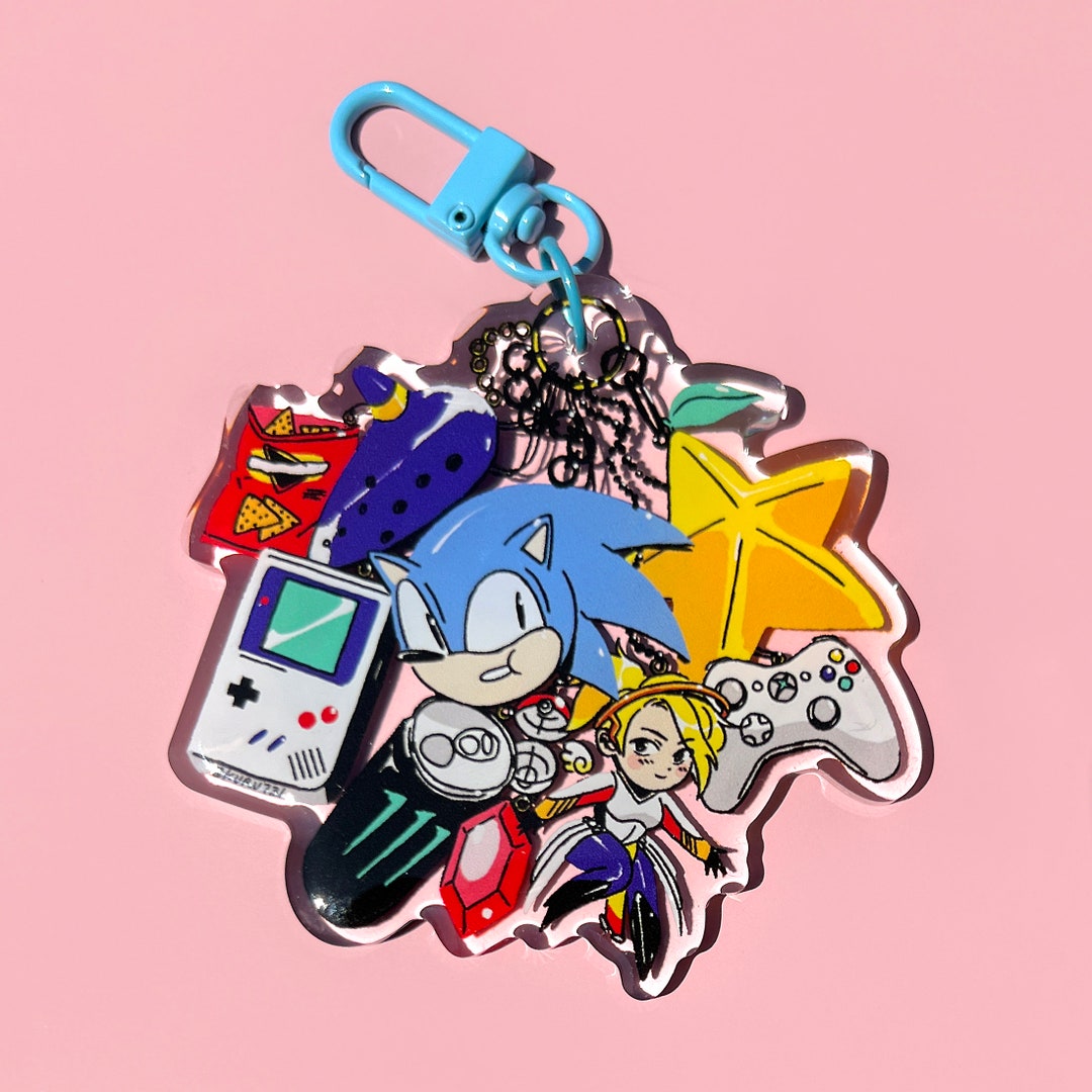 Gamer Stuff Keychain-keychain - Etsy