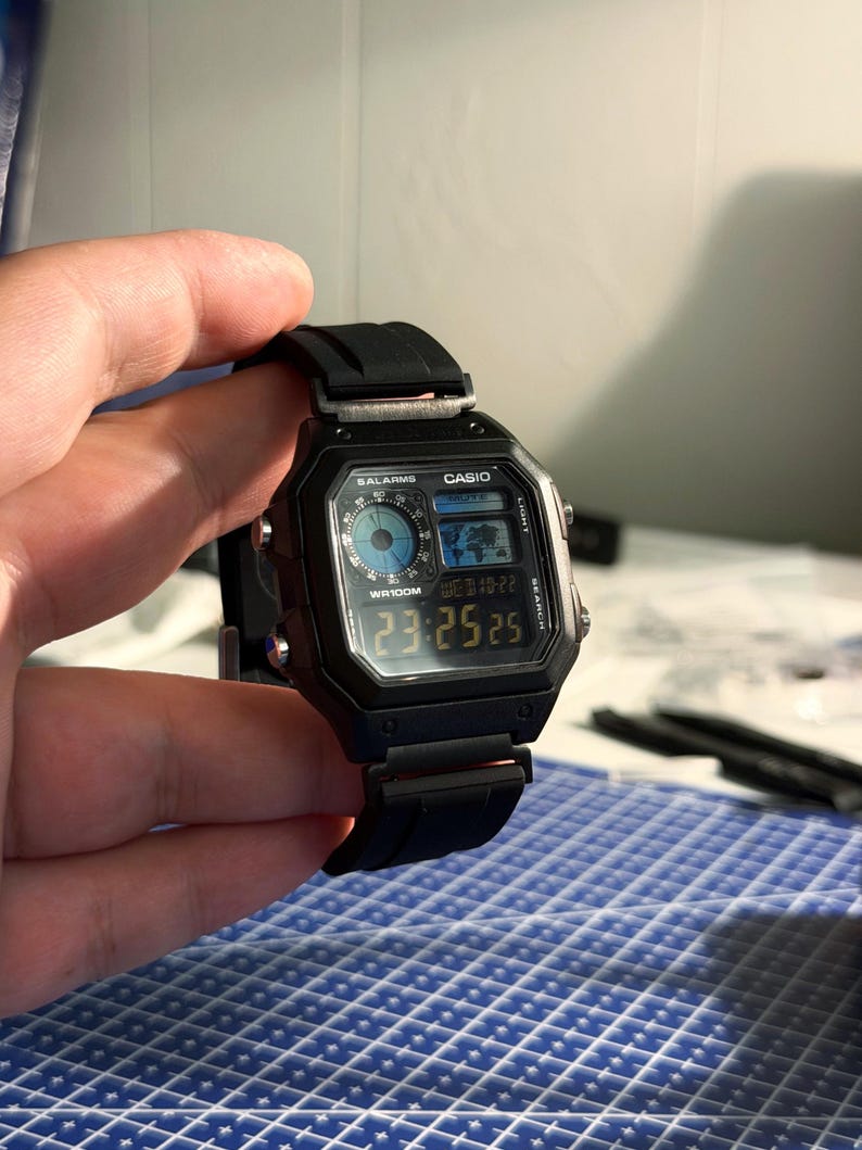 Casio AE1200WH – Custom Mod (blue Horizon Edition) - Etsy