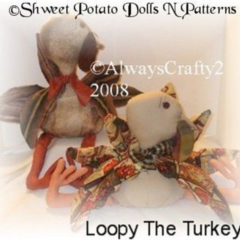 Primitive Turkey Pattern - Etsy