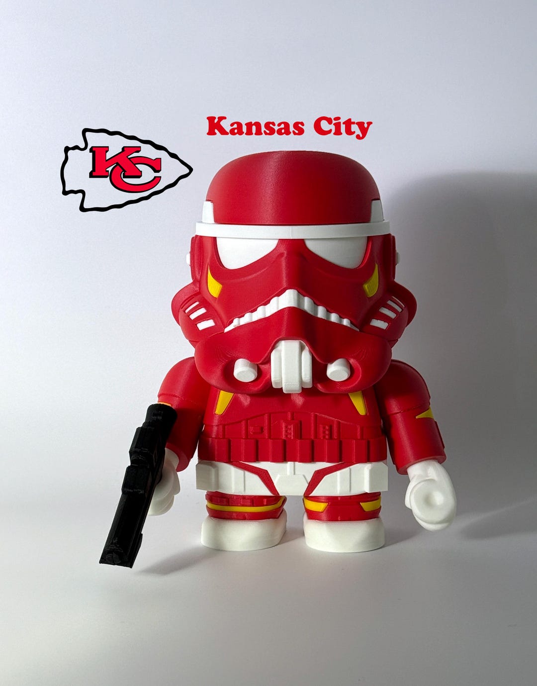 Kansas City Football Star Wars Stormtrooper Chunkable 3D Printed ...