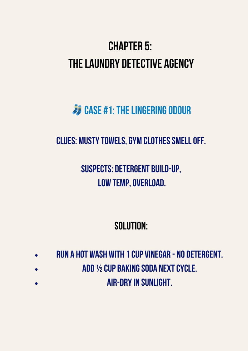 Eco Laundry Guide Printable | Stain Removal Chart & Sustainable Living ...