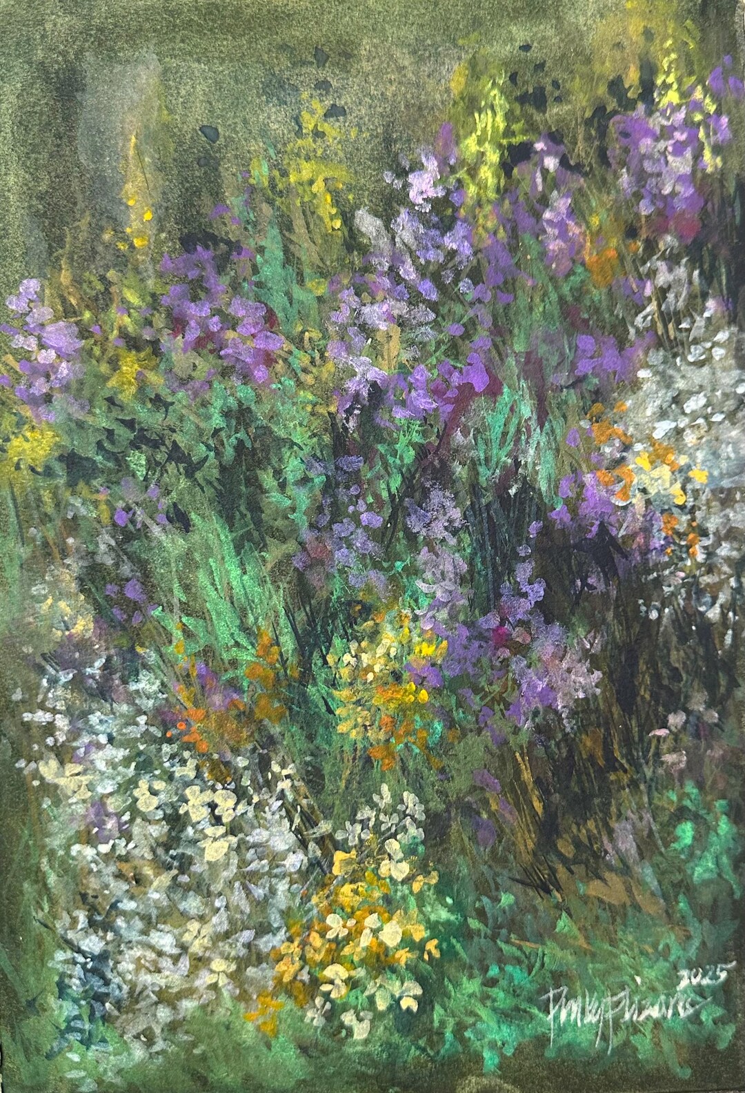Calabasas Wildflowers 7”x9” Watercolor on Paper 2025 - Etsy