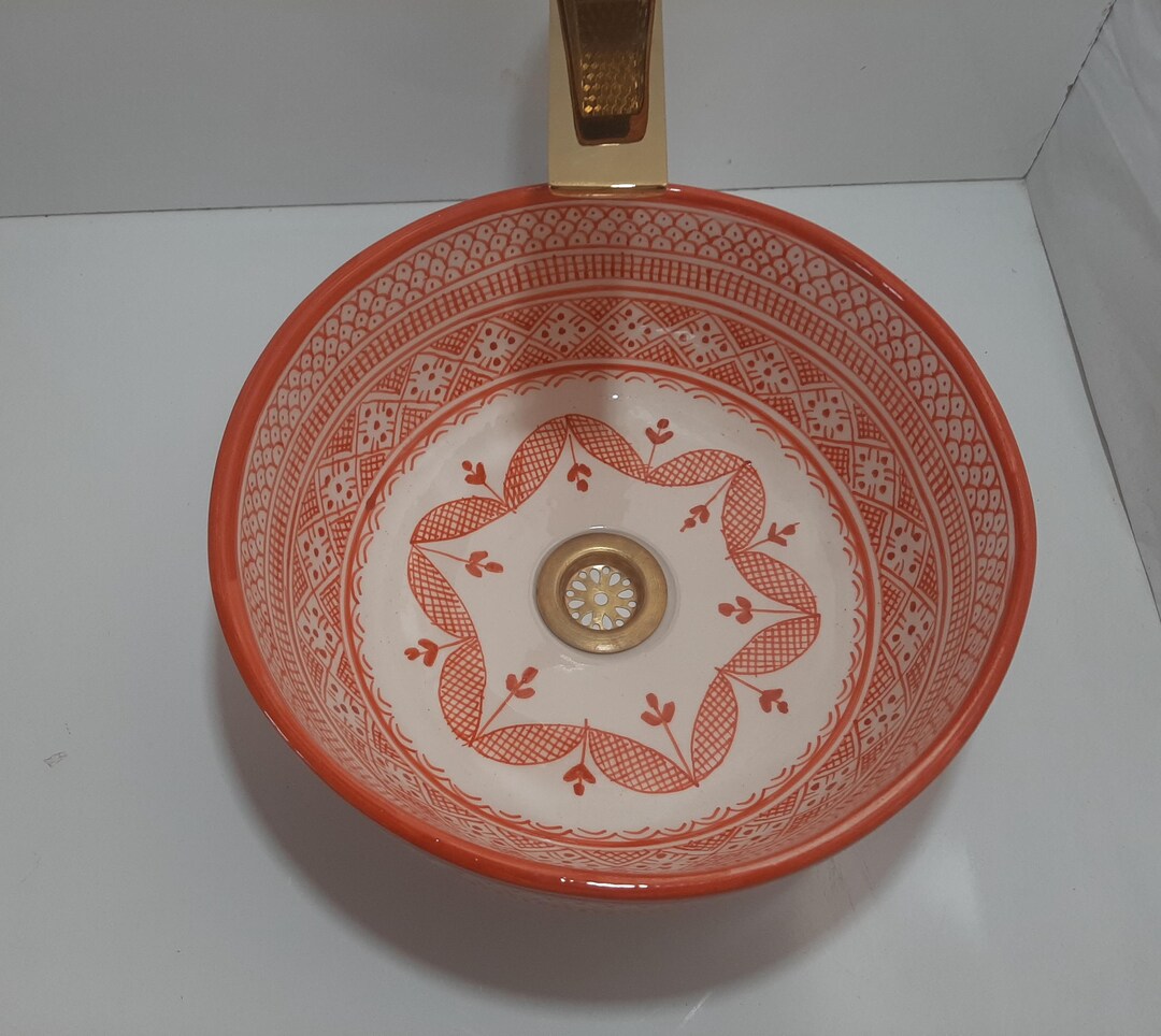 A Terracotta Basin is a Container Made From Fired Clay, Used for ...