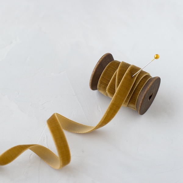 Antique Velvet Ribbon - Etsy