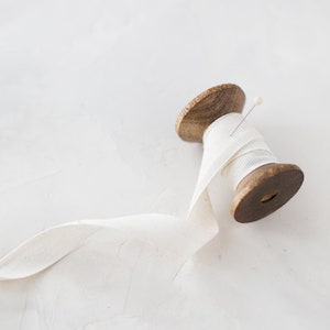 Antique White Cotton Ribbon • 5/8" - Etsy