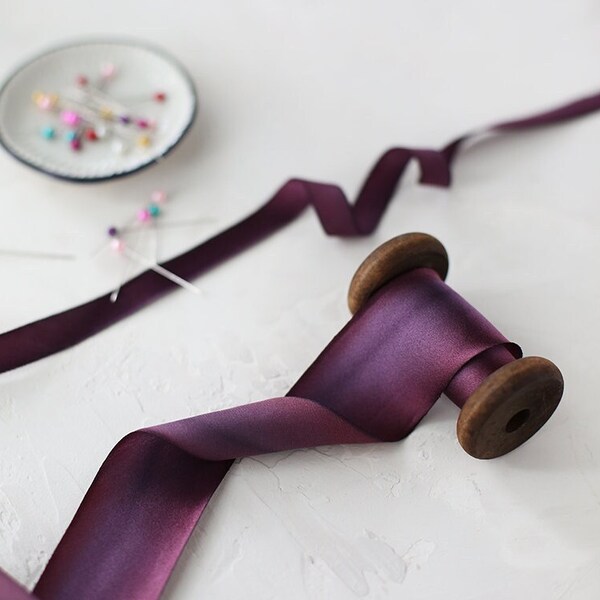Plum Ribbon - Etsy