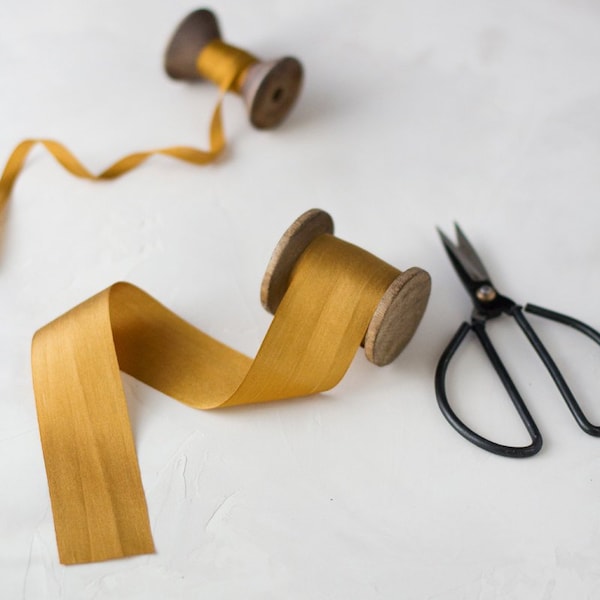 Gold Edge Ribbon - Etsy