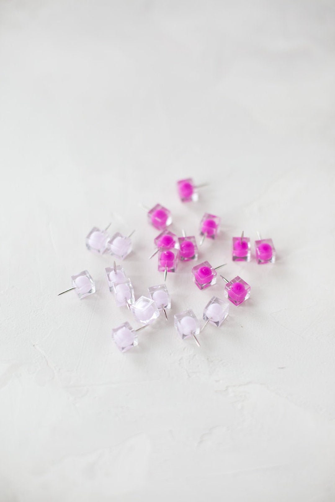 Purple Acrylic Square Push Pins • 40 Pc - Etsy