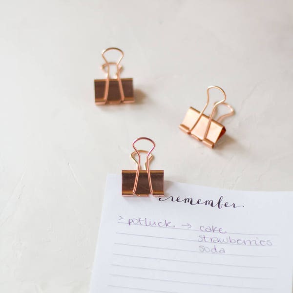 Binder Clips - Etsy