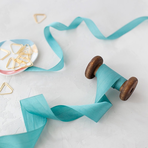 Turquoise Ribbon - Etsy