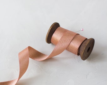 Rose Gold Ribbon - Etsy