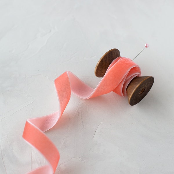 Coral Ribbon - Etsy