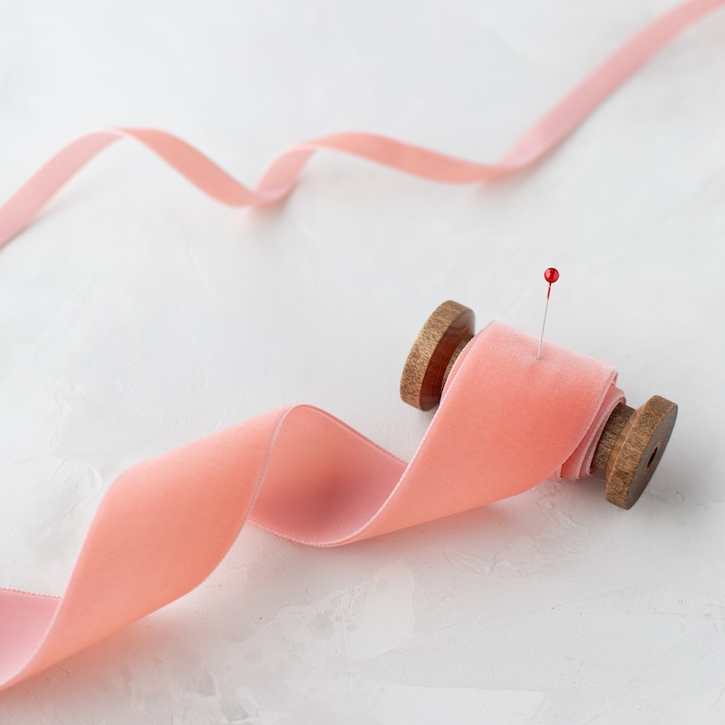 1/4 Peach Ribbon - Etsy