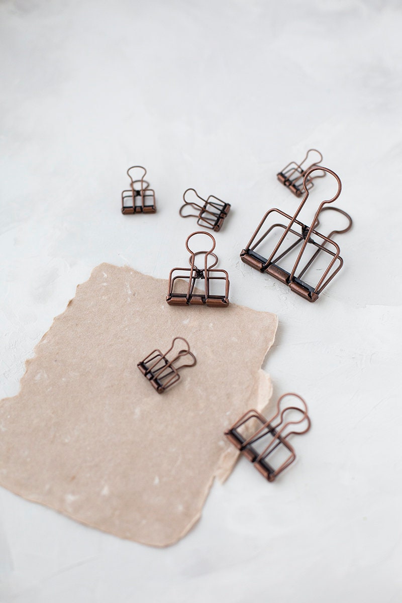 Wire Binder Clips - Etsy