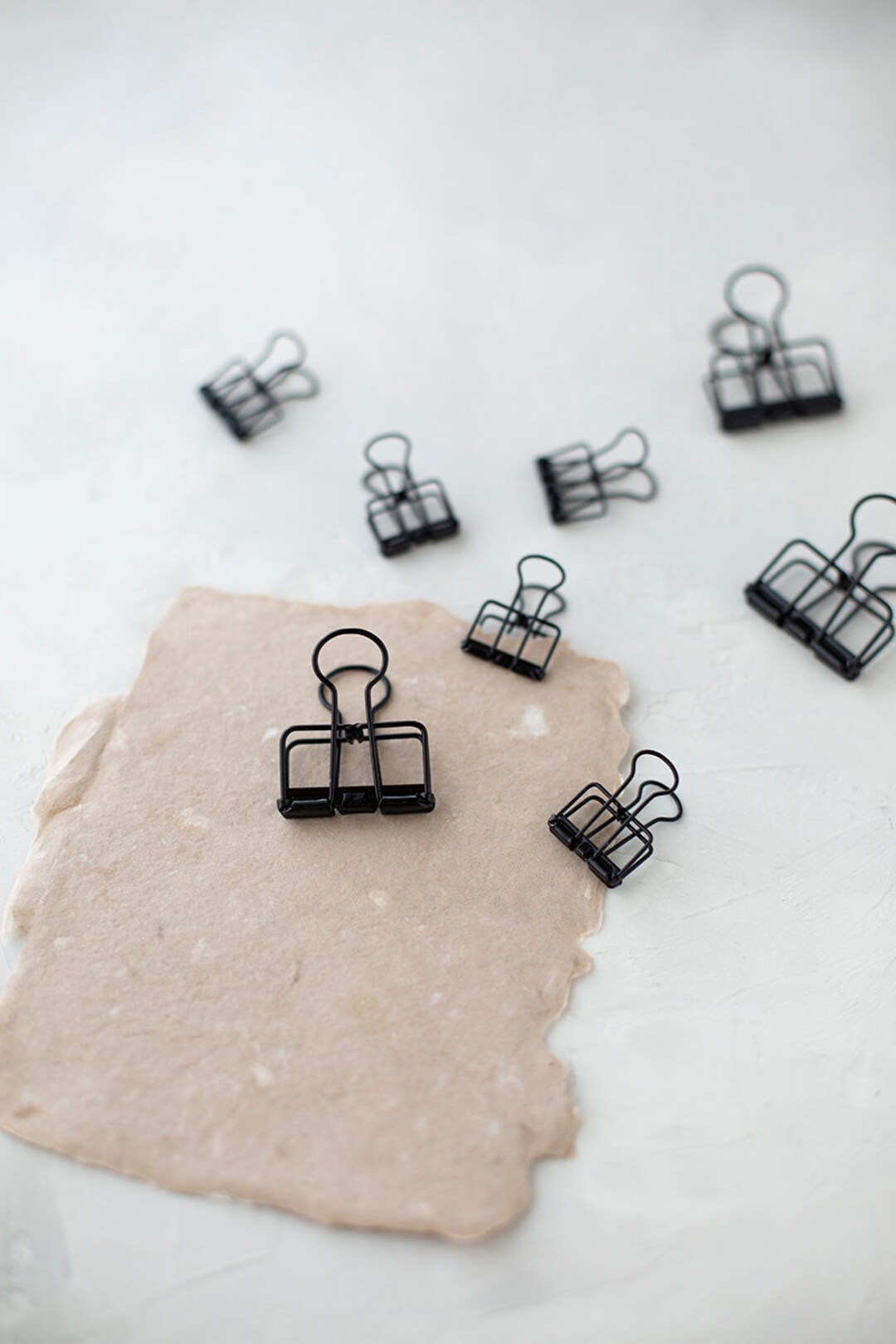 Black Metal Wire Binder Clips • Small / Large / Jumbo - Etsy