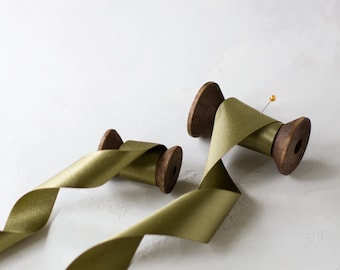 Olive Green Ribbon | Etsy