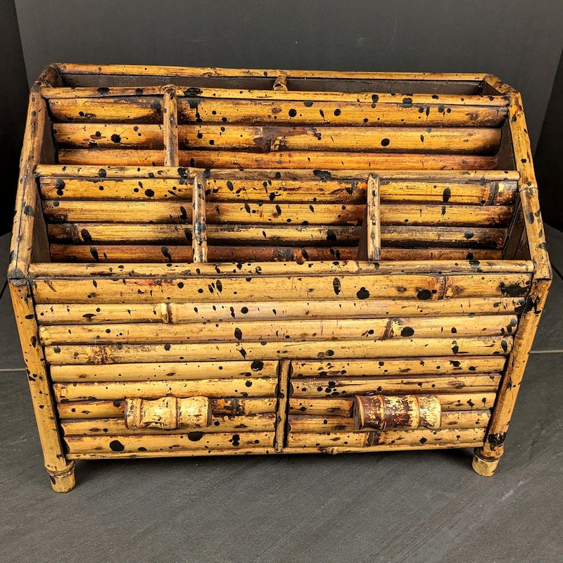 Bamboo Storage With Drawers - Etsy