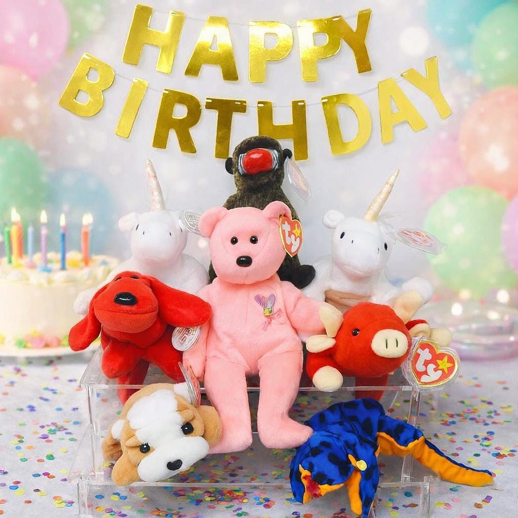 Beanie Babies - May Birthday – Choose Your Beanie | Clean, Protected ...